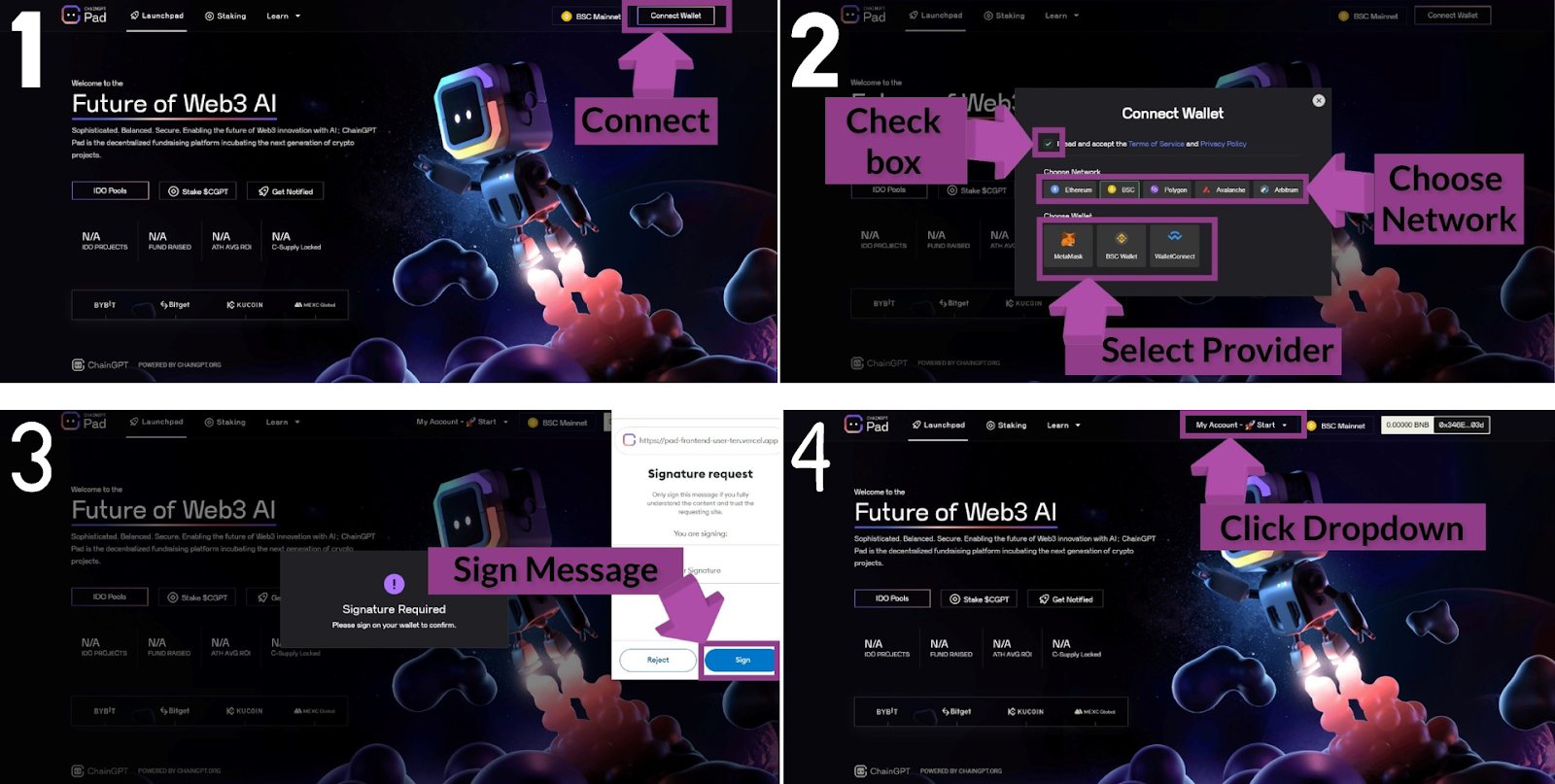 Participating in ChainGPT Pad IDOs: Your Guide to the Leading Web3 Launchpad