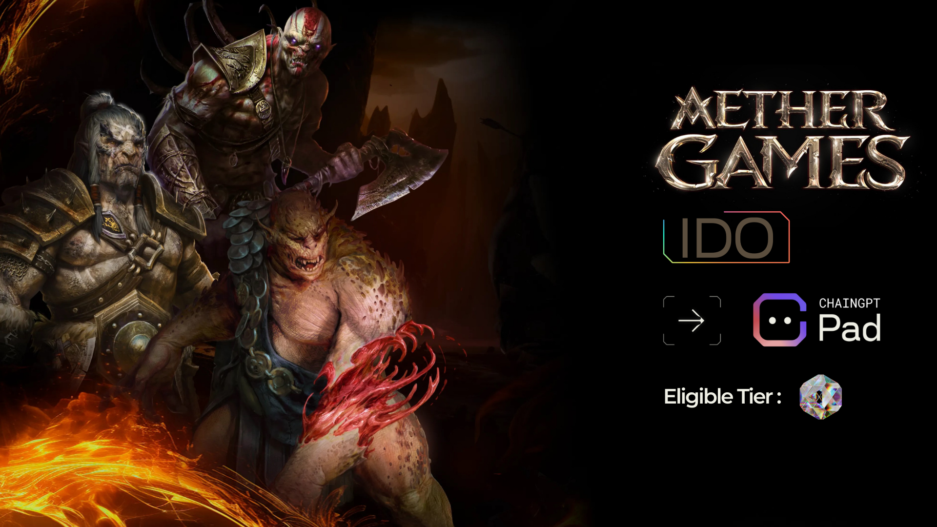 Aether Games IDO Specially for ChainGPT Pad's Diamond Tier: Led by ...