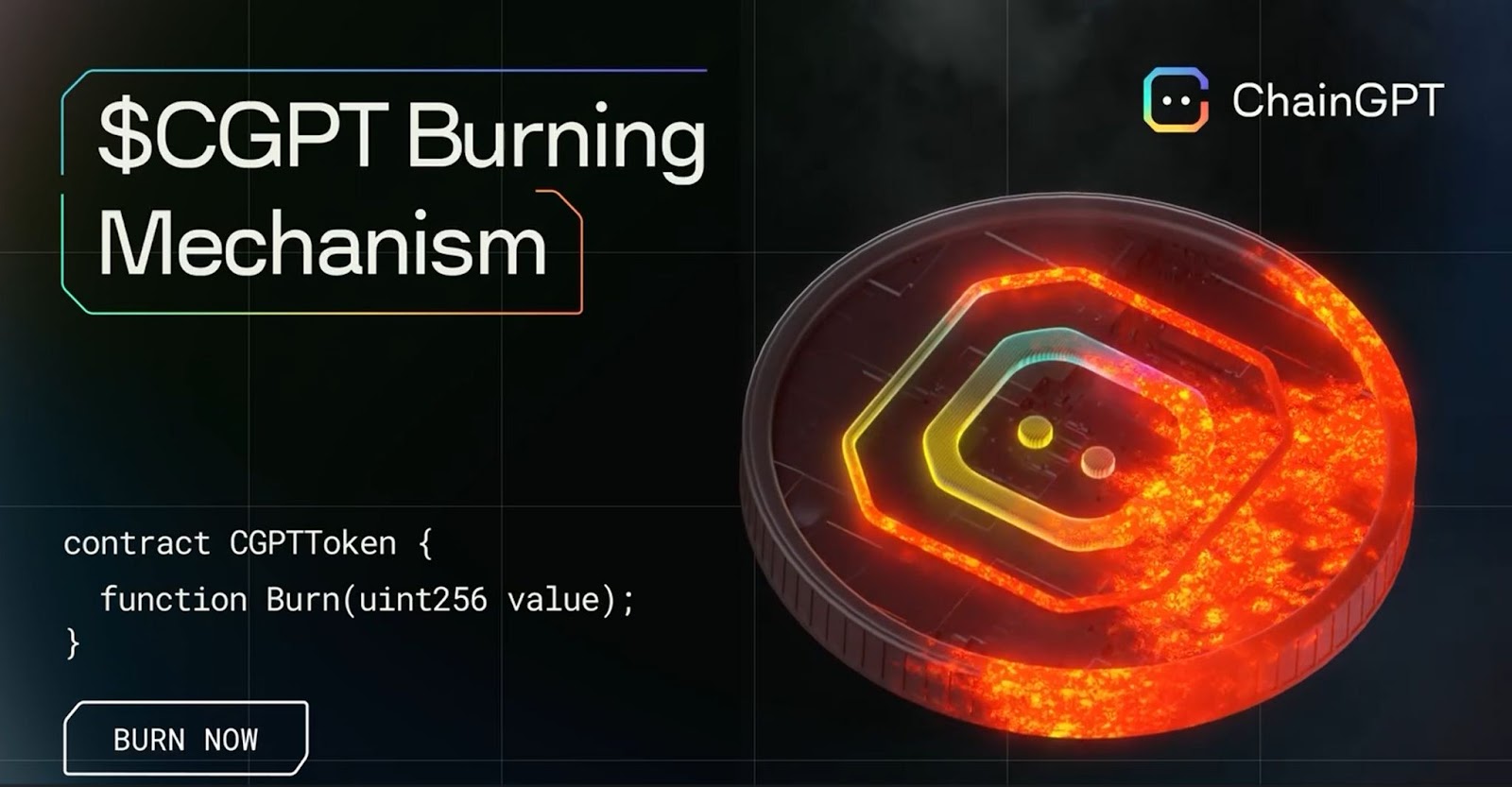 Launching the ChainGPT Burn Dashboard: Track $CGPT's Deflationary Burns ...