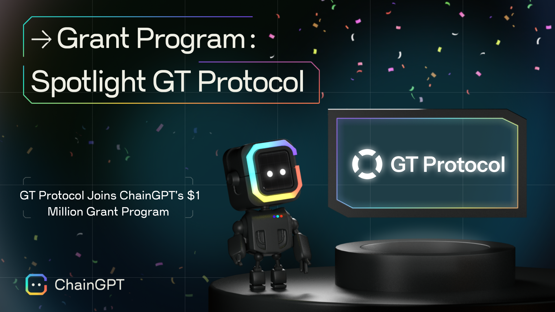 GT Protocol Joins ChainGPT's $1,000,000 Grant Program as Awardee