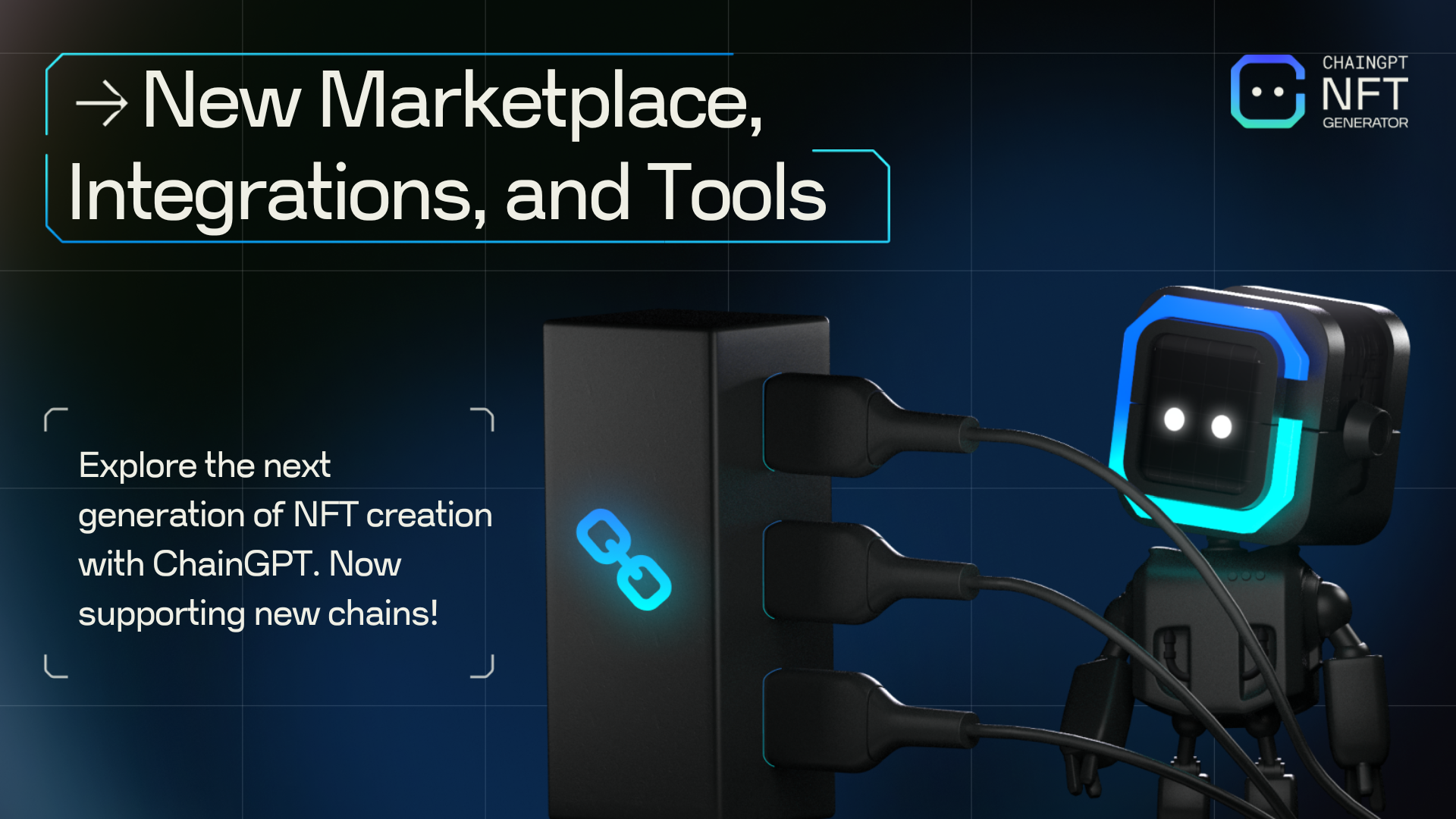 ChainGPT NFT Generator: New Chains and Marketplace Features
