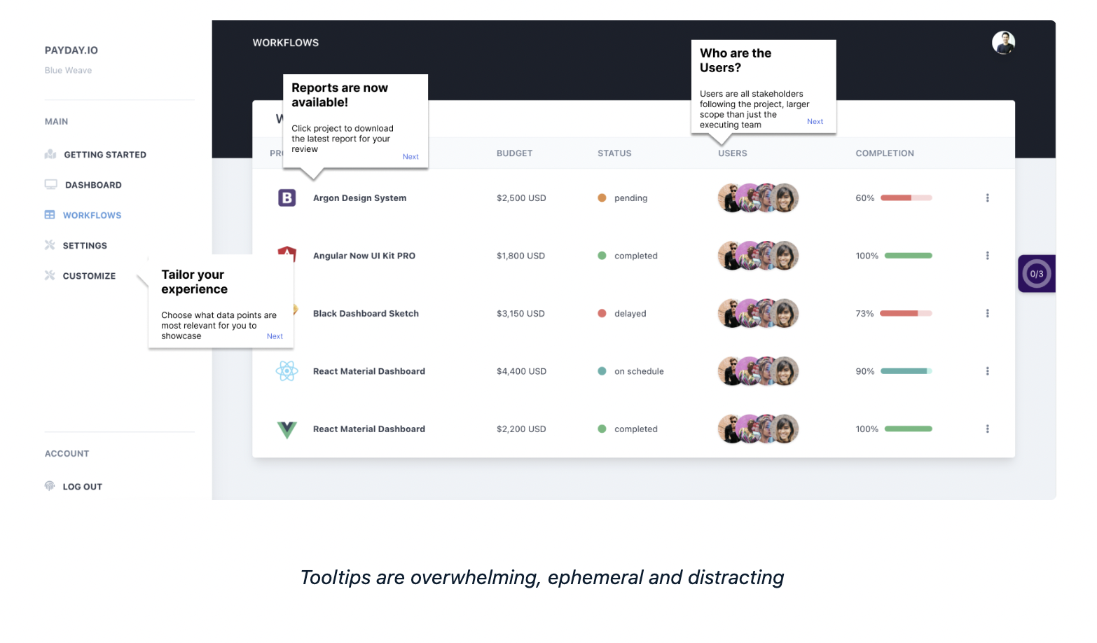 Pocus - 16 Top SaaS onboarding software platforms