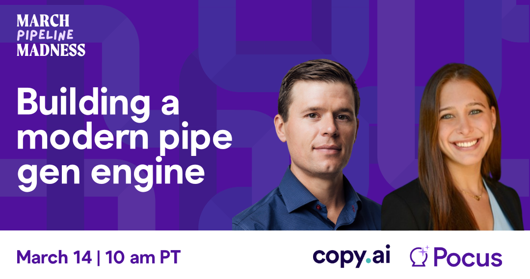 Pocus - Event - March 14: Building a modern pipe gen engine with Kyle ...