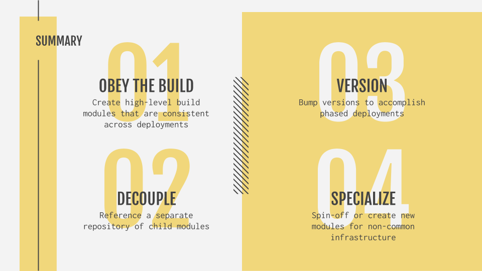 Modularize & Version Your Infra Code | Stride