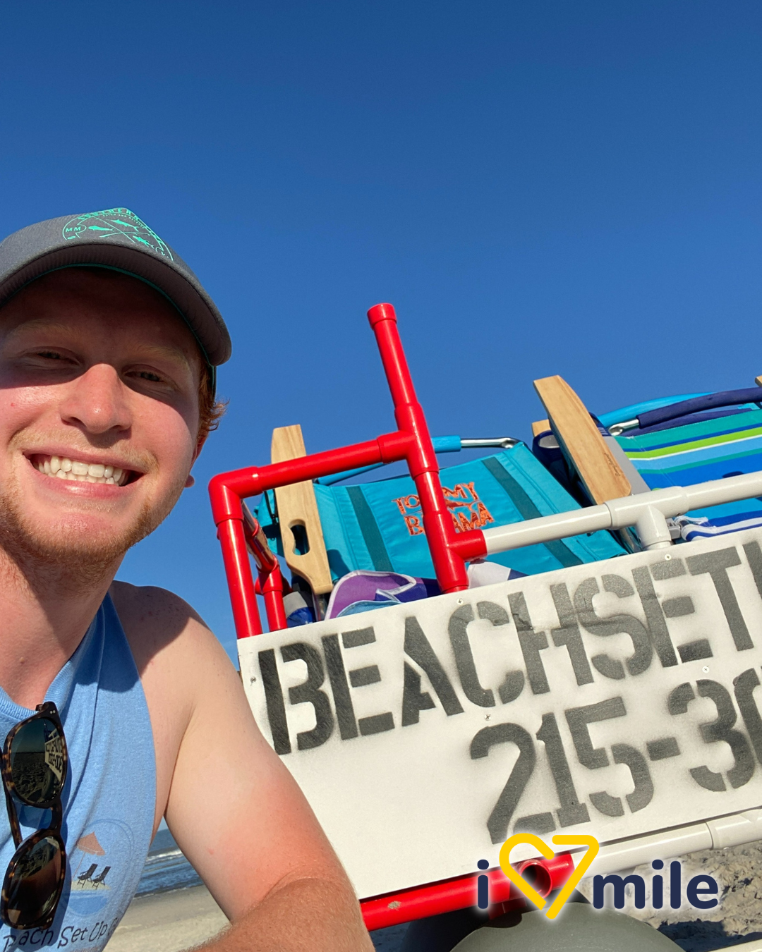 Meet Matt, The Island's Beach Set Up Guy