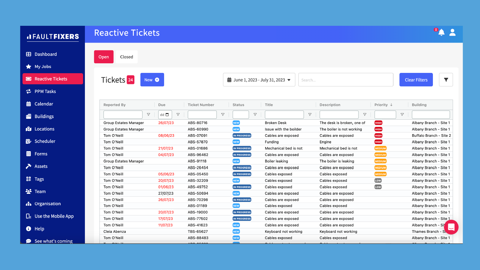 What is a facilities ticketing system? by FaultFixers