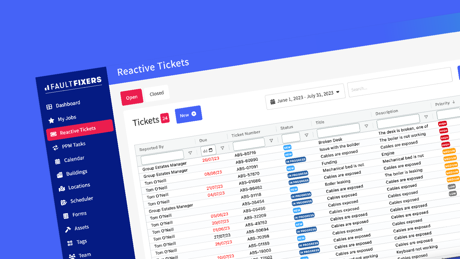 What is a facilities ticketing system? by FaultFixers