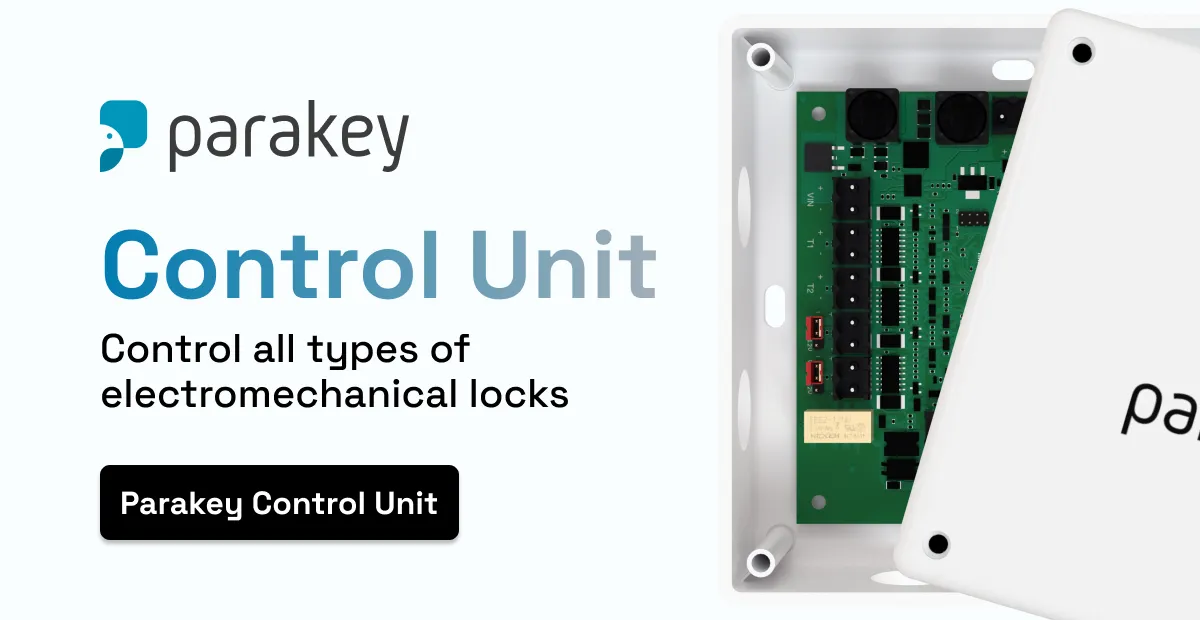 Parakey Control Unit - for advanced installations