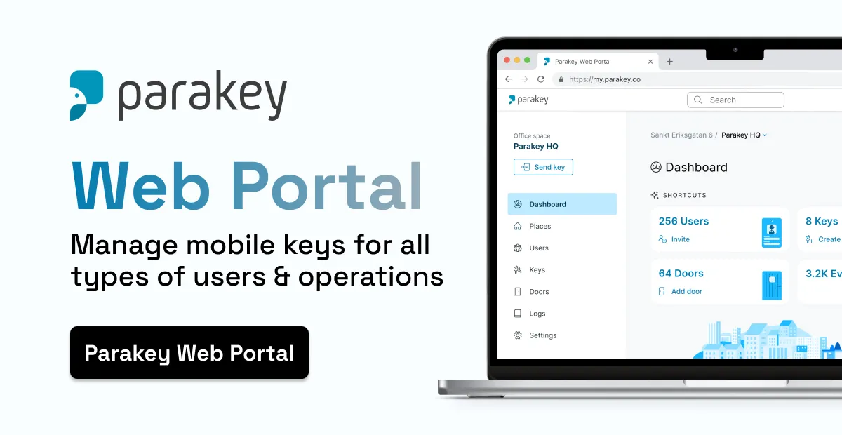 Parakey Web Portal - Smooth access management in the cloud