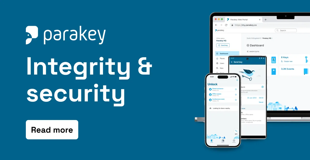 Parakey - Integritet & säkerhet