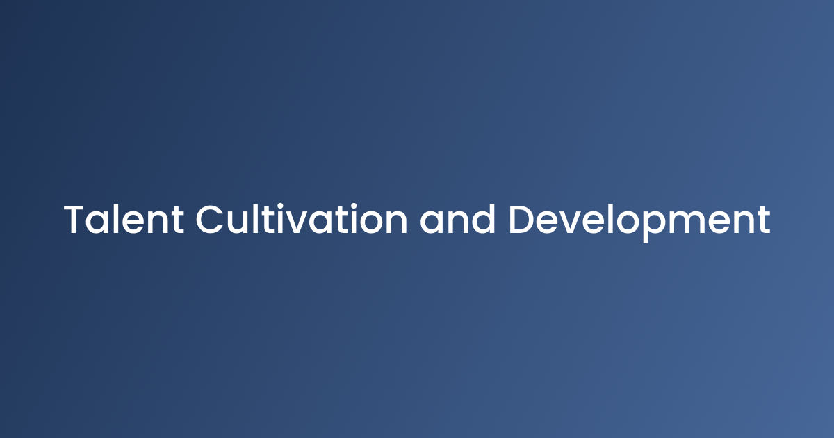 Talent Cultivation and Development | ASE Holdings