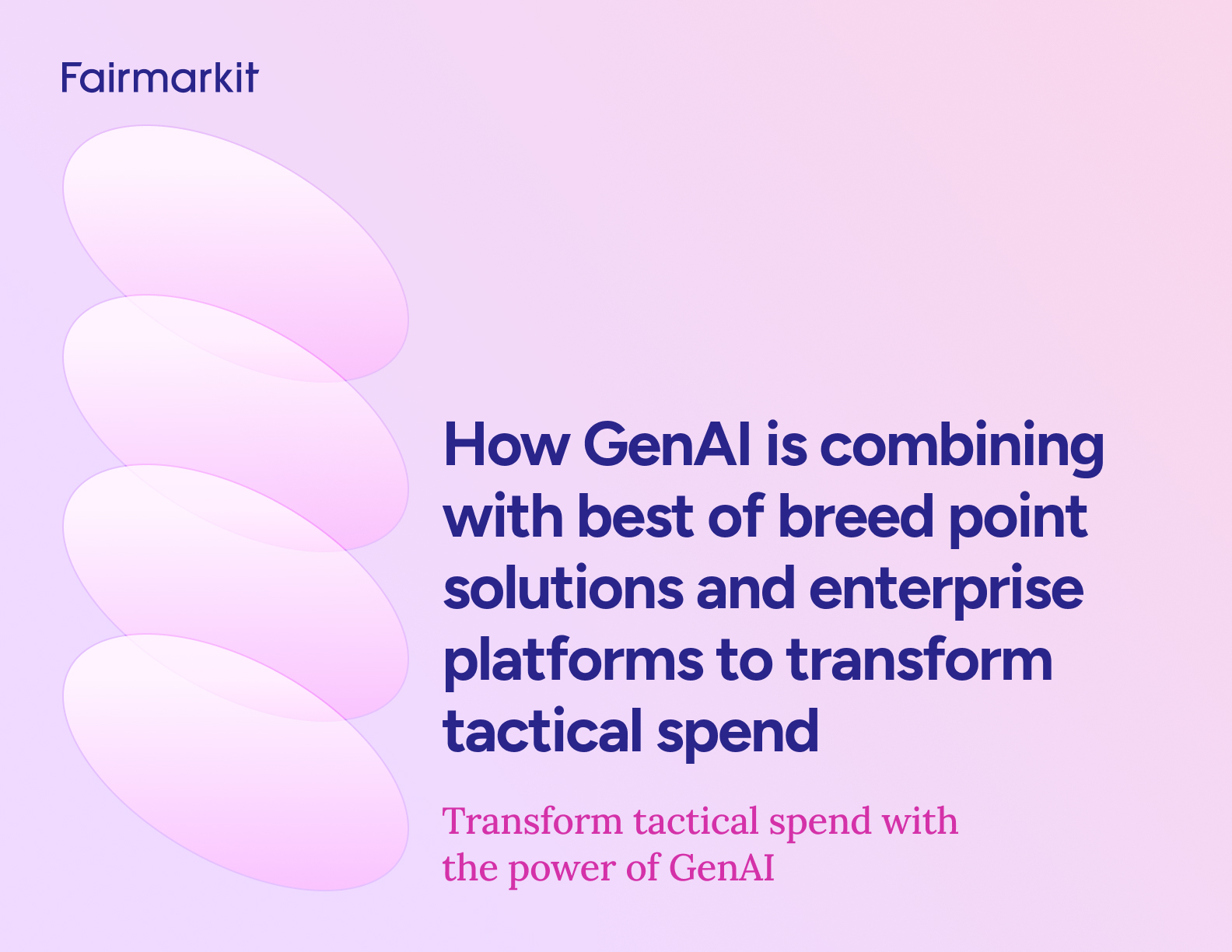 How GenAI is combining with best of breed point solutions and ...