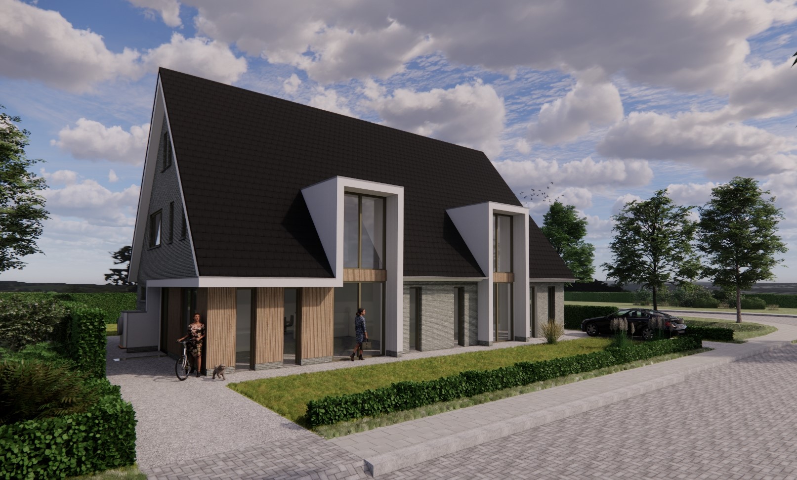 Twee-onder-een-kapwoning