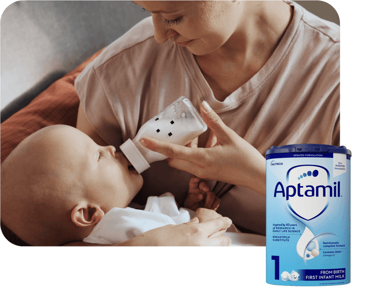 Aptamil® infant formula is now available in the US