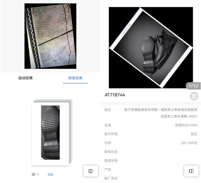 The importance of footwear impressions and shoe model database