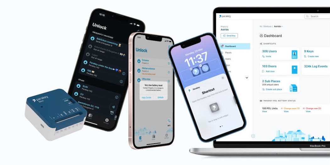 Parakey – Mobilen som nyckel till låsta utrymmen