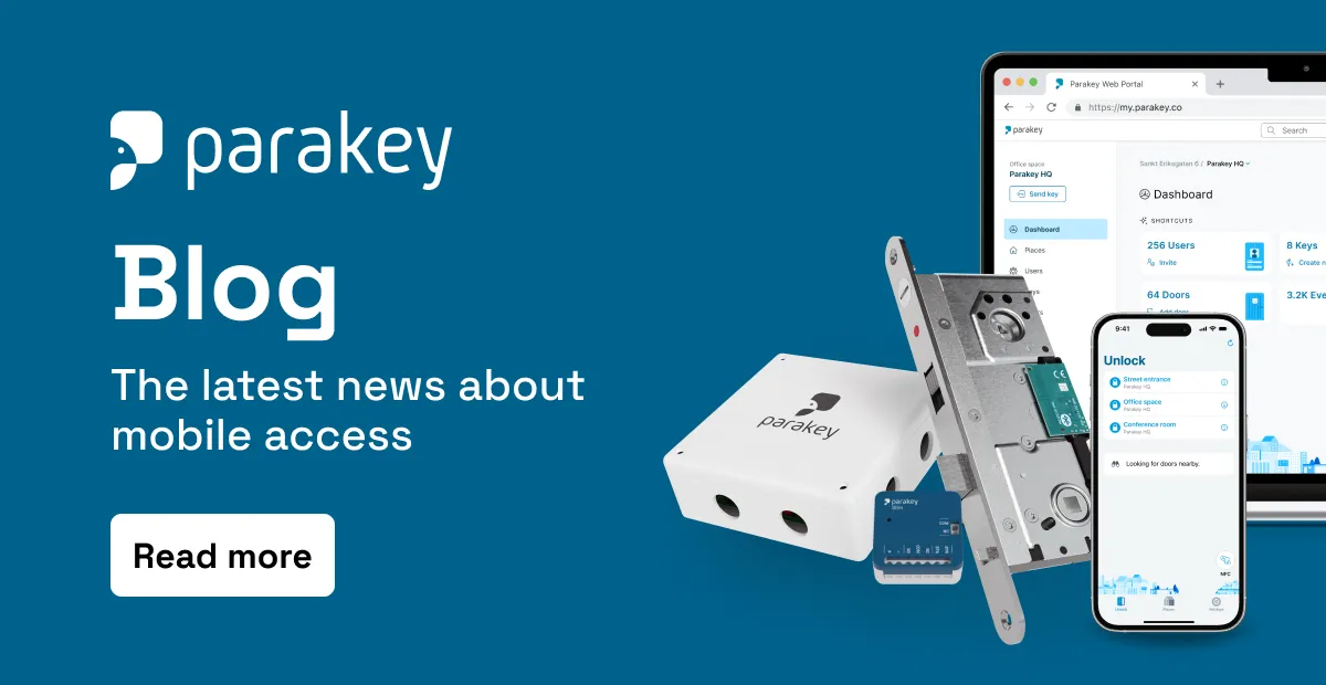 Så använder olika typer av företag mobil access från Parakey