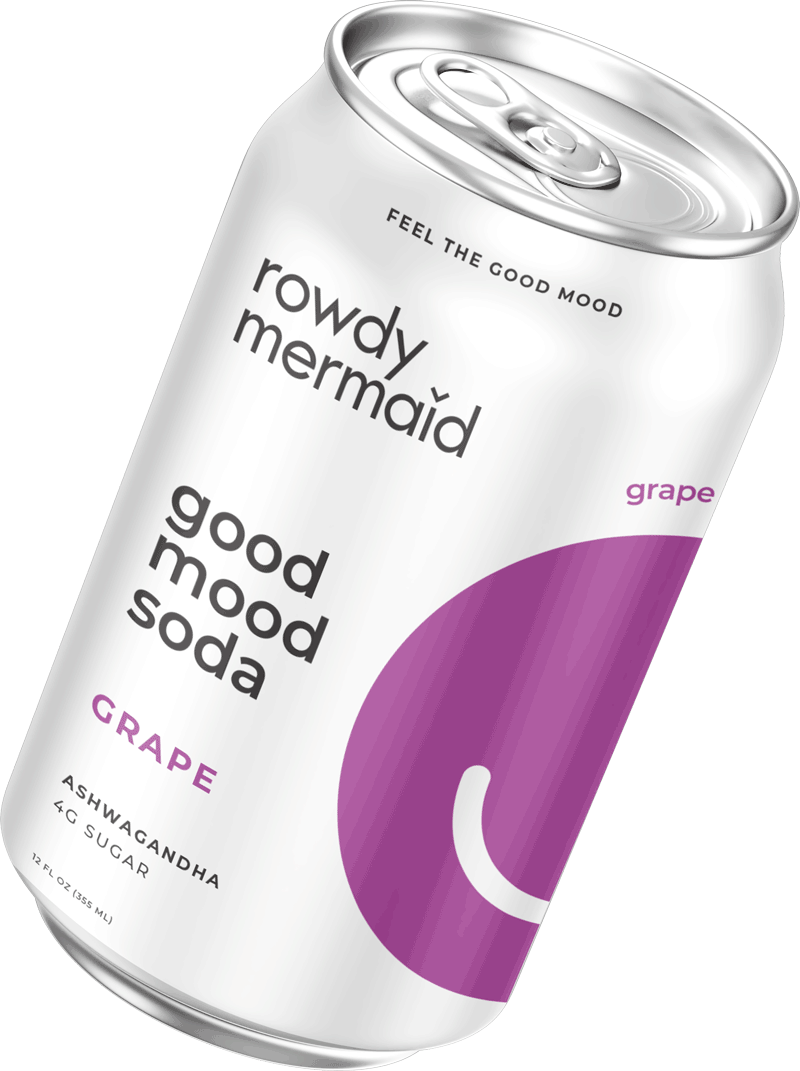 GRAPE good mood soda | Rowdy Mermaid