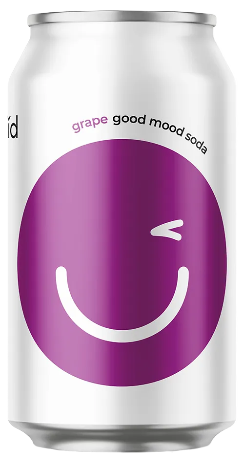 GRAPE good mood soda | Rowdy Mermaid