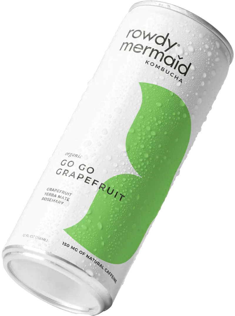 GO GO GRAPEFRUIT Kombucha | Rowdy Mermaid