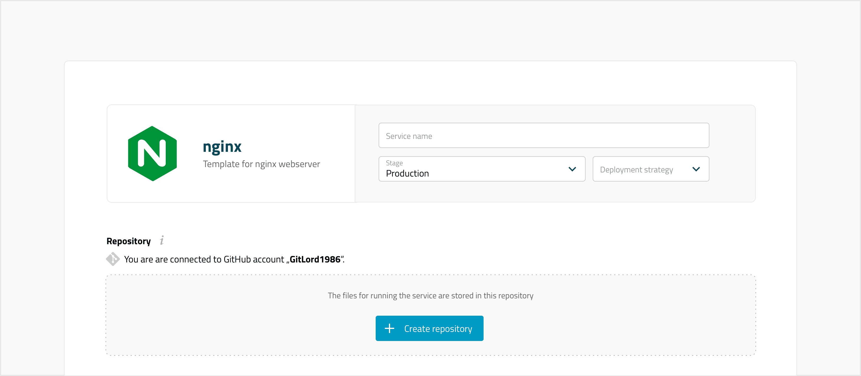 Creating a frontend and backend database architecture