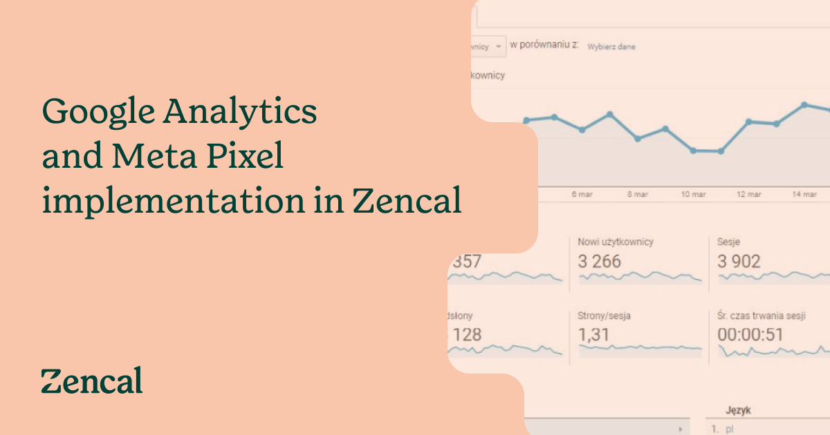 Google Analytics and Meta Pixel implementation in Zencal | Zencal Blog