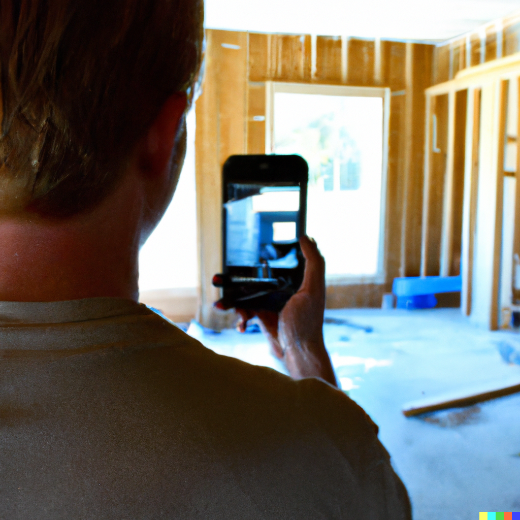 These construction photos were made all created by AI! (Weird, right?)