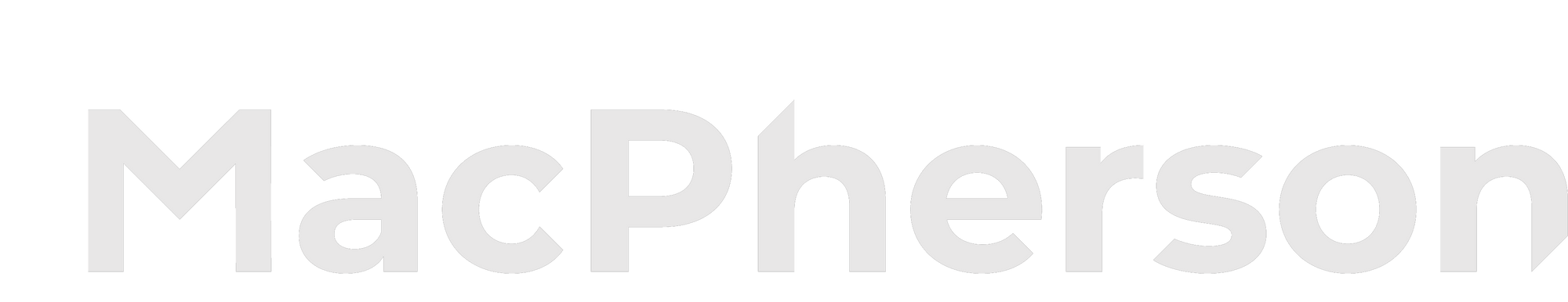 MacPherson Construction and Design