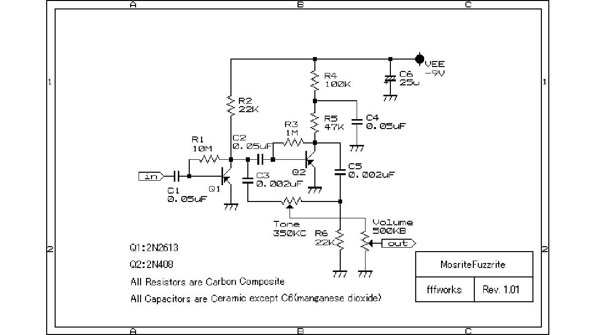 DIY legendary op-amp Big Muff | Blog