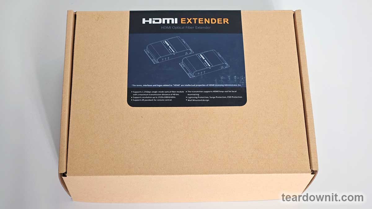 HDMI extender over optical fiber | Blog