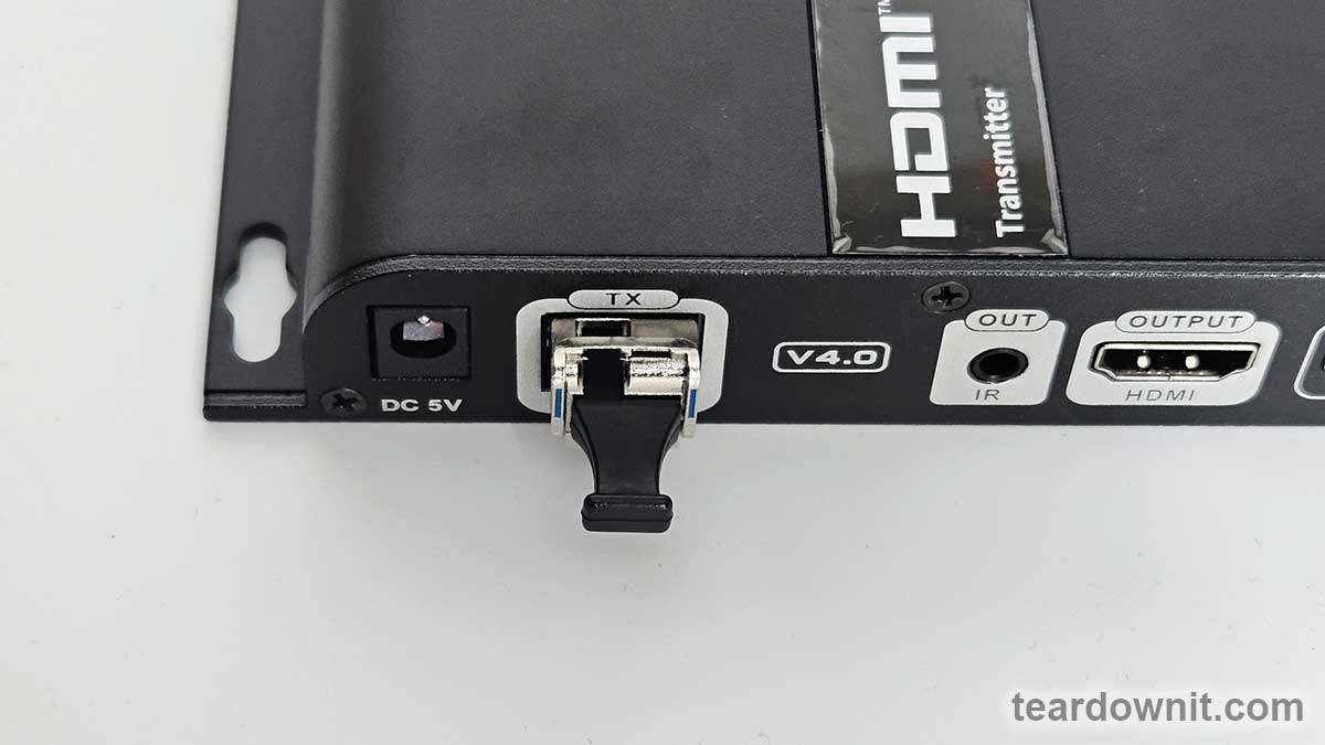 HDMI extender over optical fiber | Blog