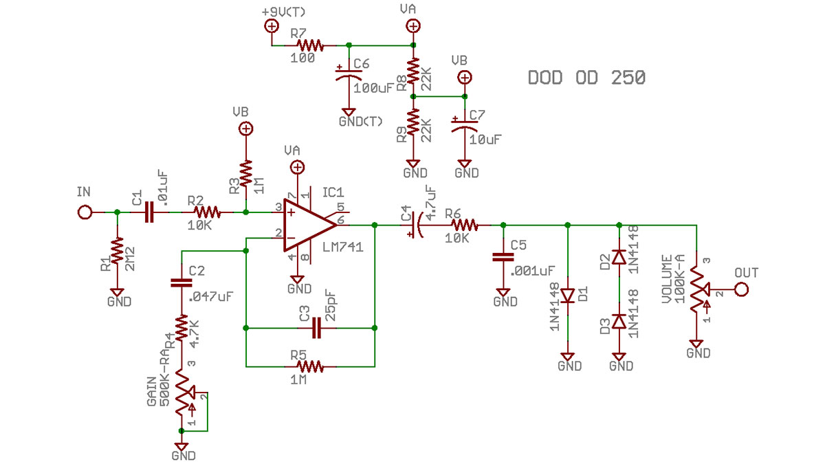 The undeservedly forgotten Classic Tube Оverdrive DOD FX-53 guitar ...