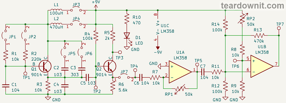 The Colpitts oscillator experiment and DIY FM transmitter | Blog