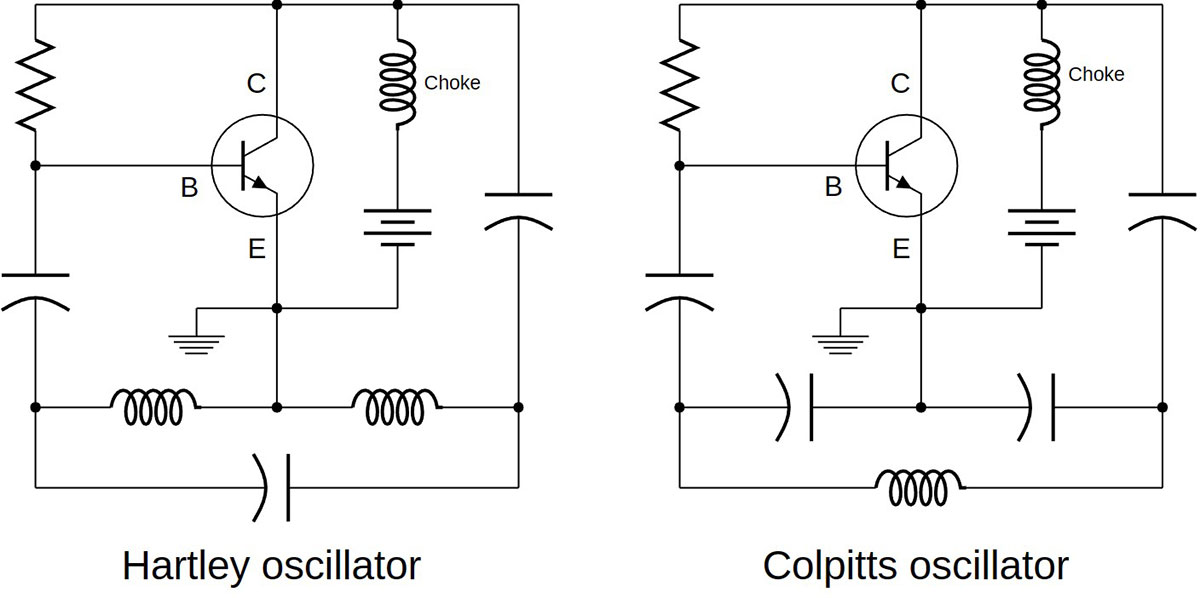 The Colpitts oscillator experiment and DIY FM transmitter | Blog