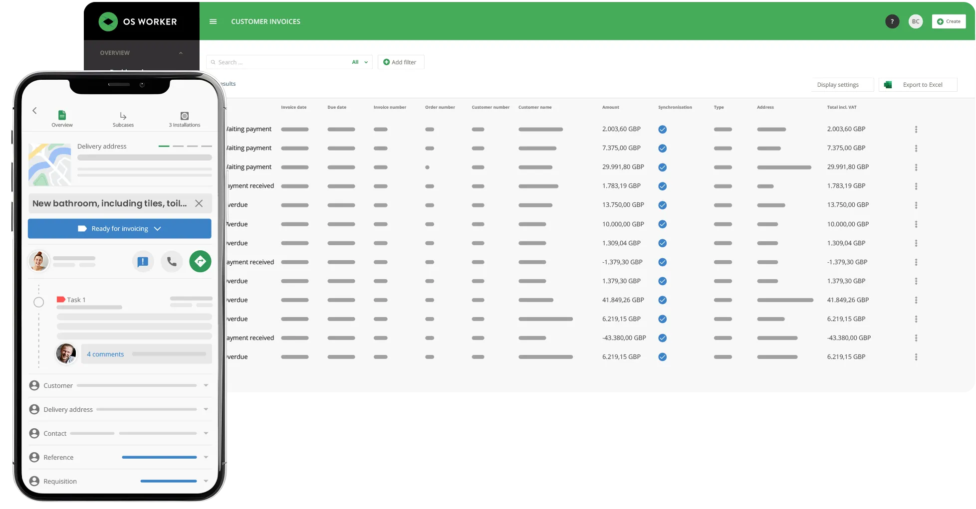 OS Worker Invoicing - Easy and electronic invoicing in app and desktop ...