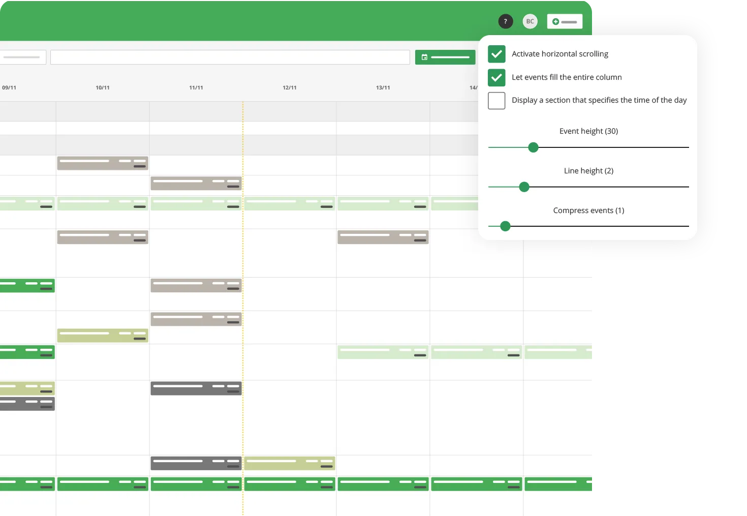 OS Worker Scheduler - Calendar function with scheduler for craftsmen