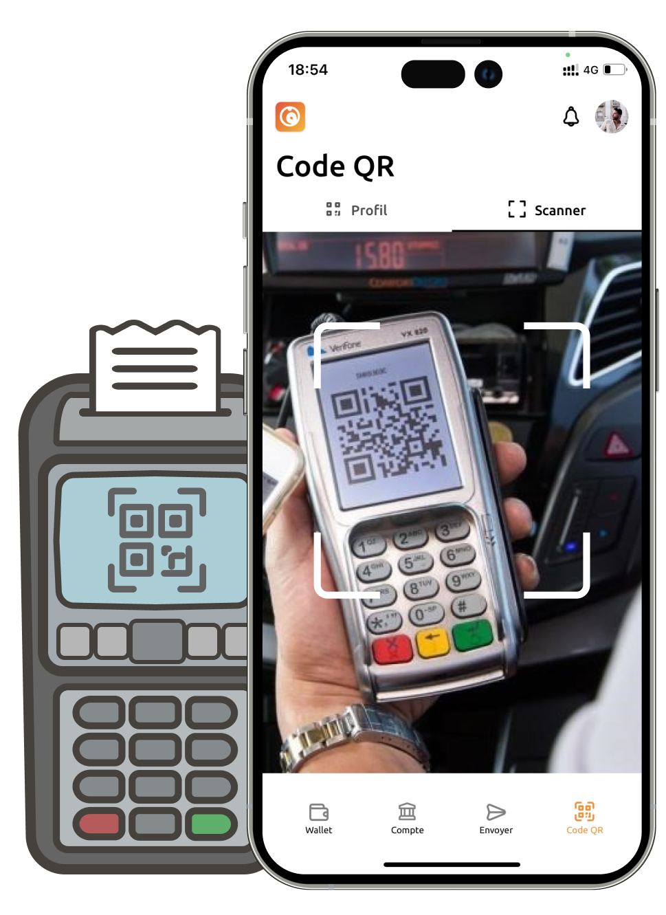 Un terminal de paiement multi-fonctionnel