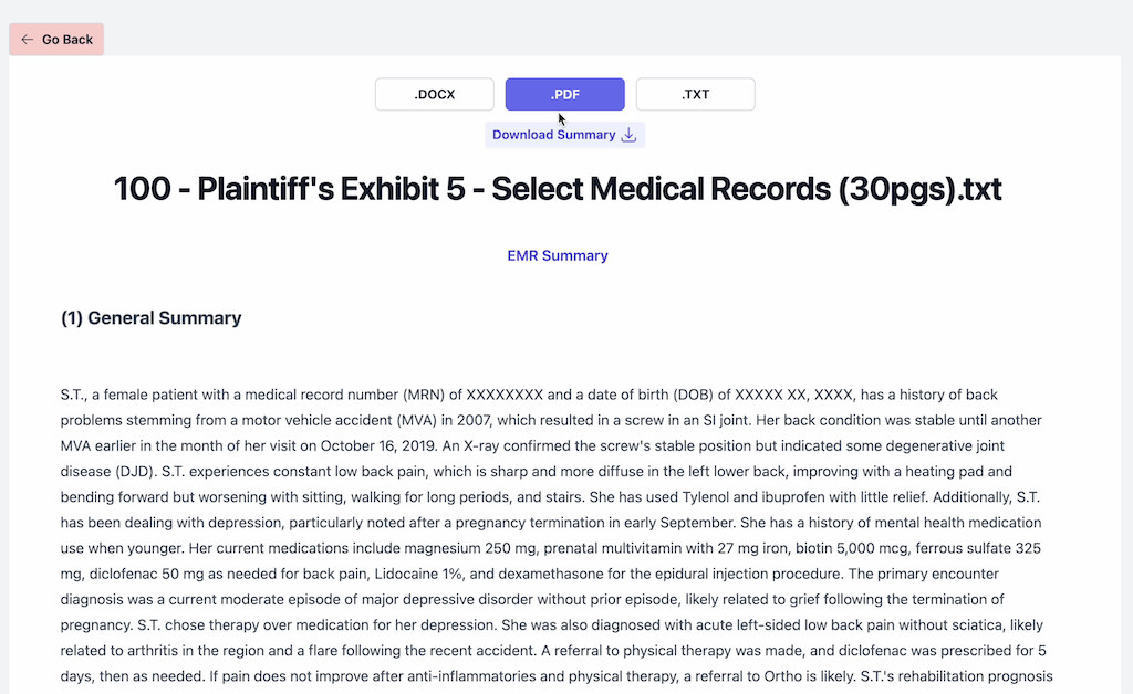 AI Medical Record Summaries & Medical Chronologies in 5 Minutes | Dodonai