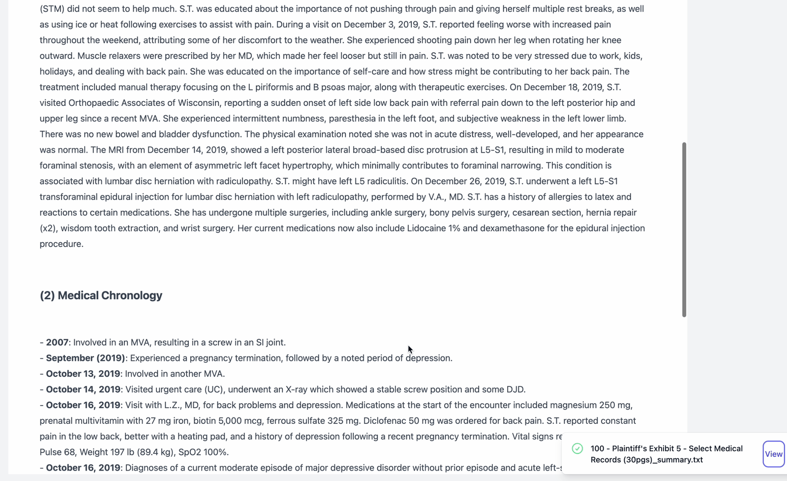 AI Medical Record Summaries & Medical Chronologies in 5 Minutes | Dodonai