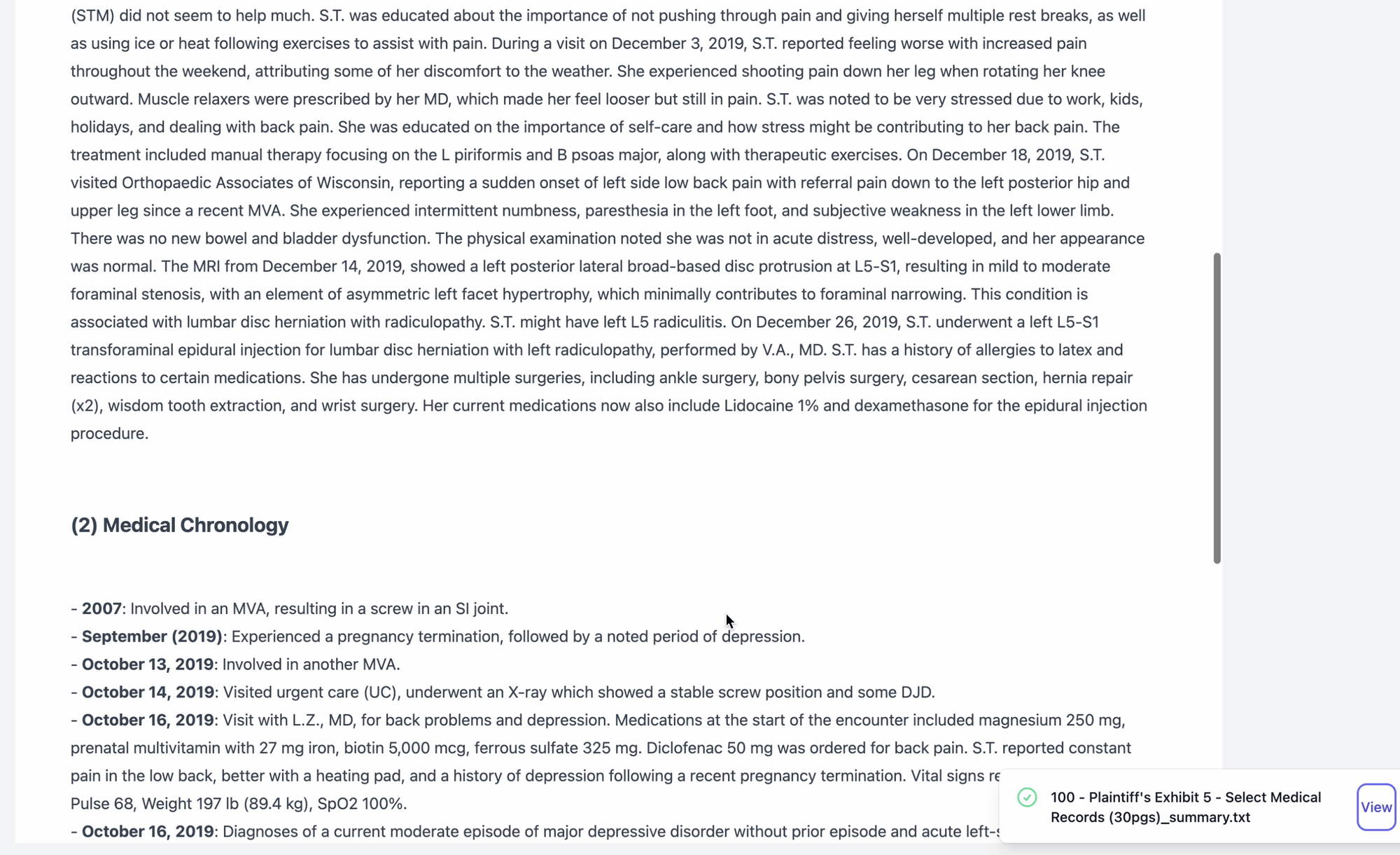 AI Medical Record Summaries & Medical Chronologies in 5 Minutes | Dodonai