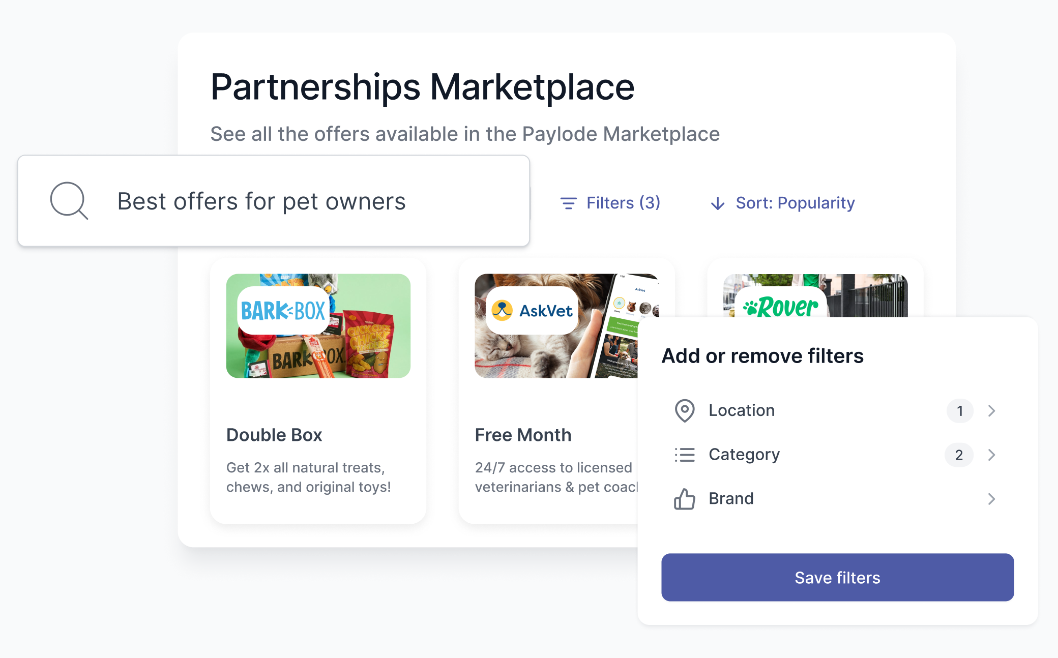 Perks Marketplace: 1000+ Prevetted Offers and Deals | Paylode Features