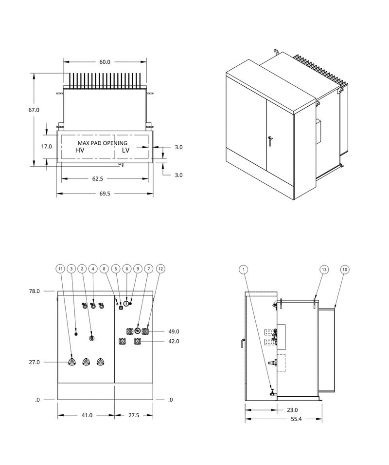 Padmount Transformers