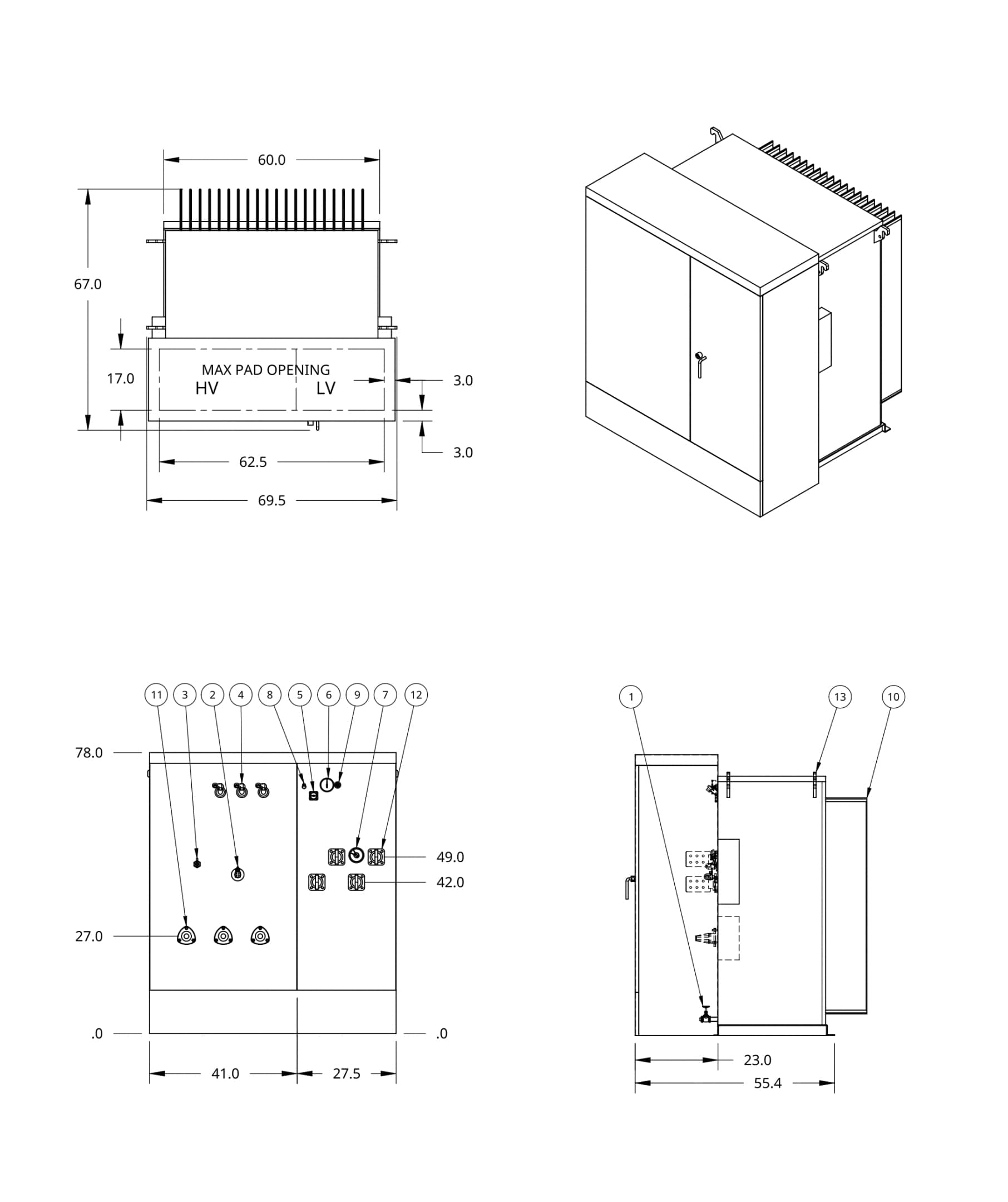 Padmount Transformers