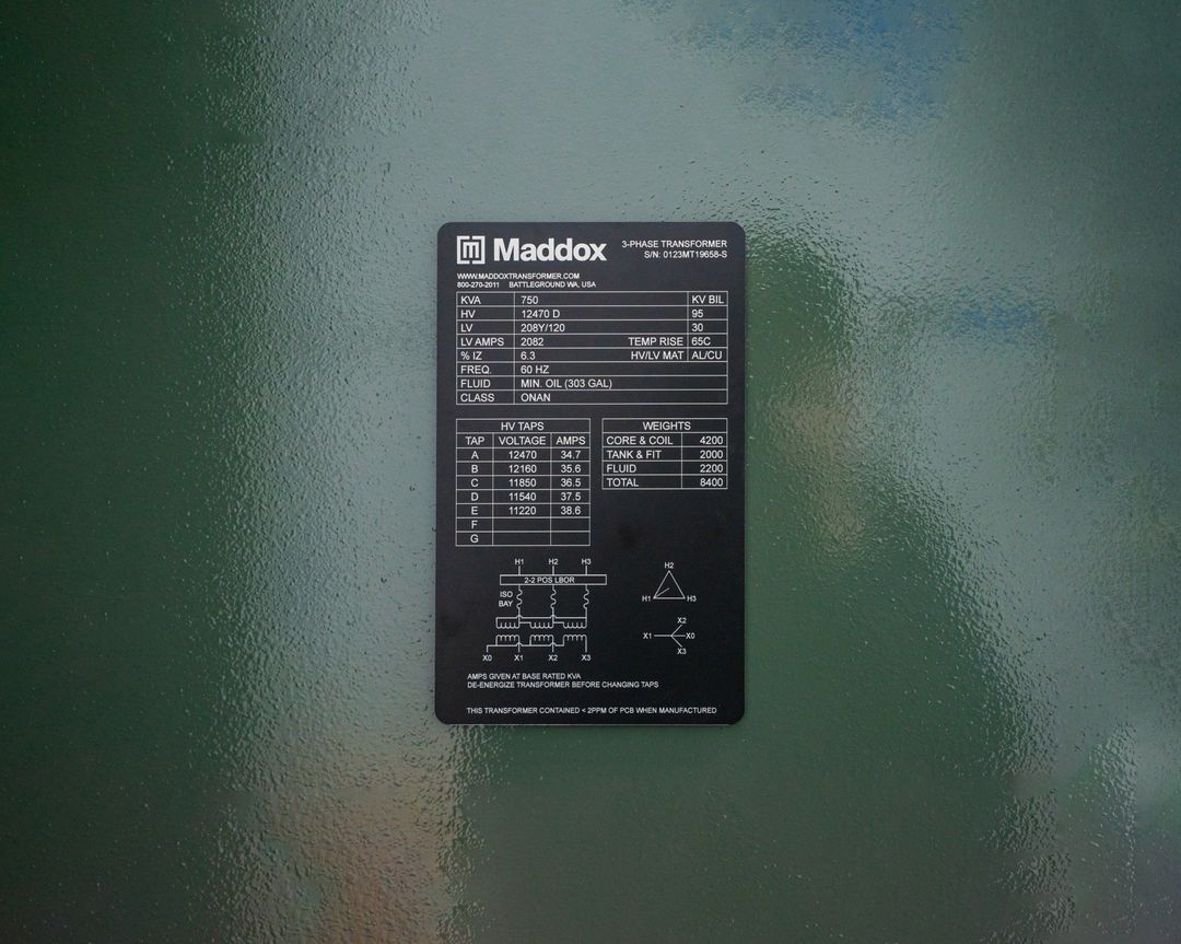 How to Read a Transformer Nameplate