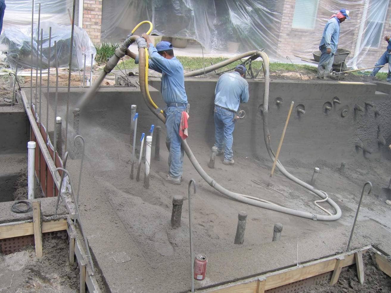 What is Gunite and Shotcrete?