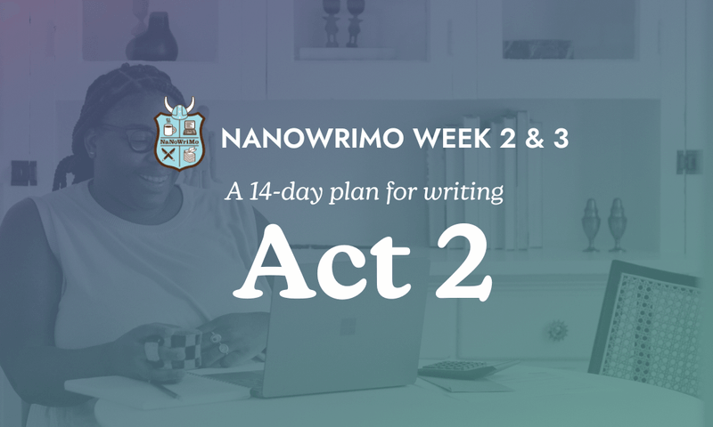 A guide to Nanowrimo: 14-day plan to get through Act 2