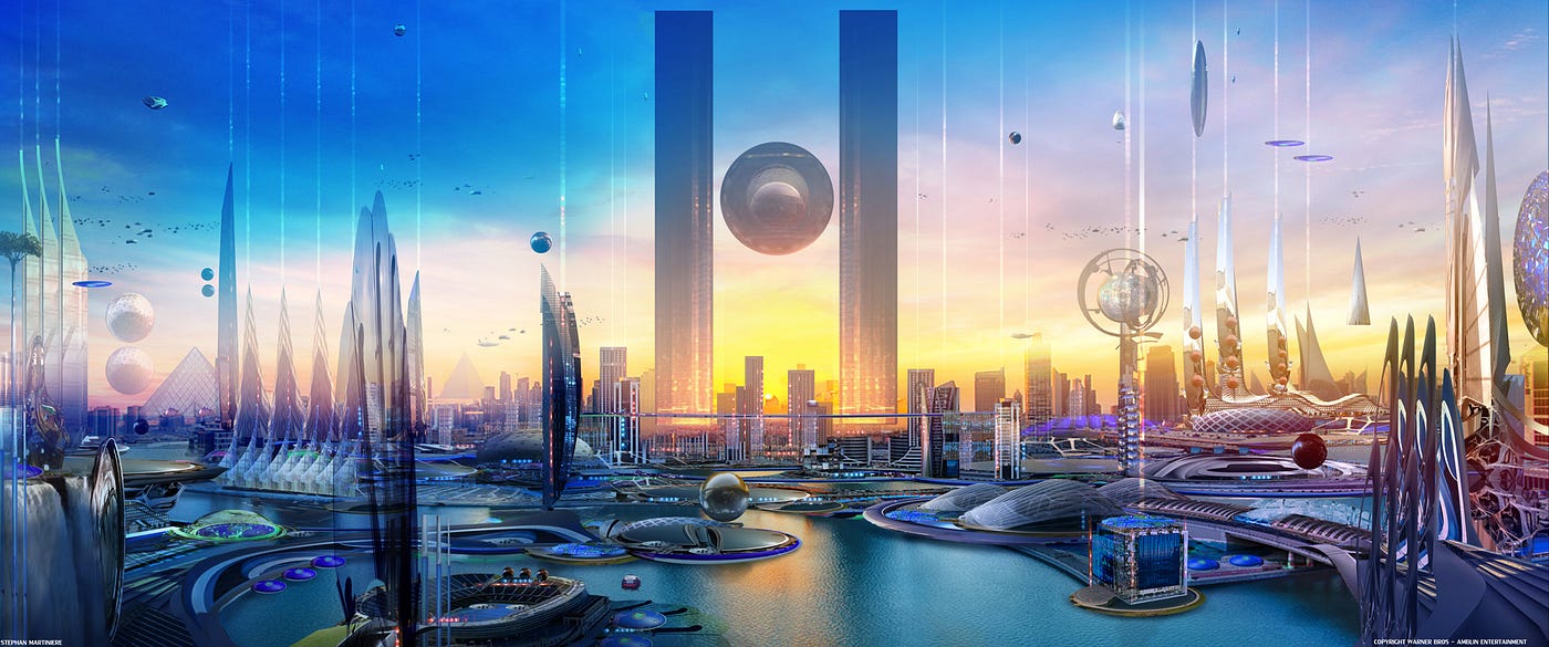Ready Player One Concept Artist, Stephan Martiniere, Begins Work on Sky City - AlterVerse Game ...