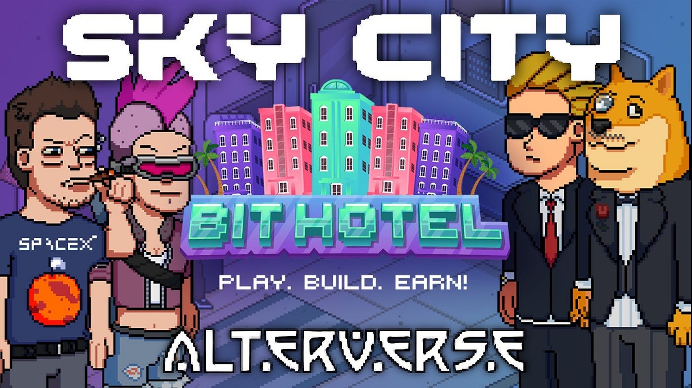 Bit Hotel Teams Up with AlterVerse in the Play-To-Earn NFT Gaming Space - AlterVerse Game Creator