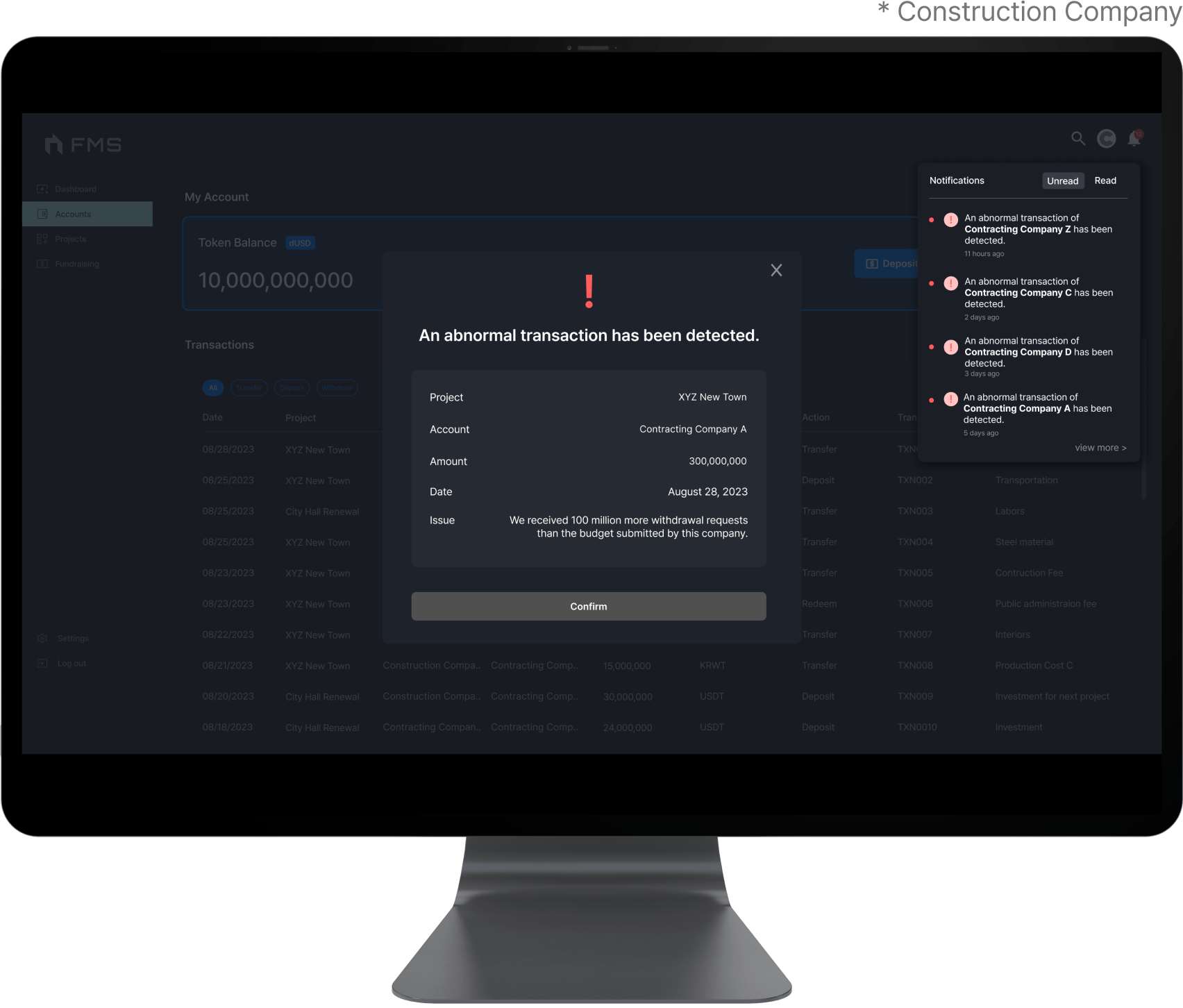 Fund & Cost Tracking Platform｜Blockchain Labs