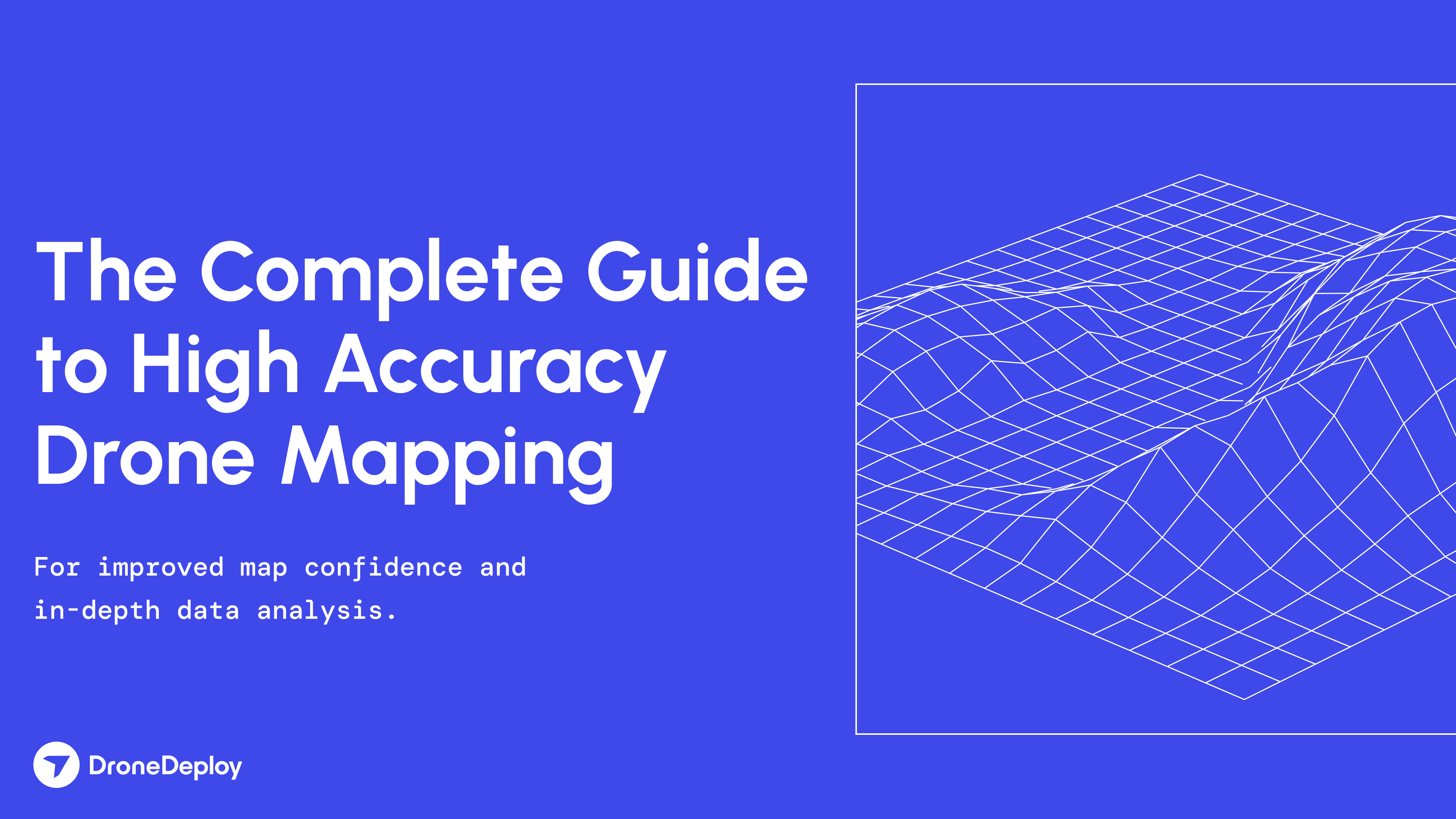 The Complete Guide to High-Accuracy Drone Mapping | Guide Download